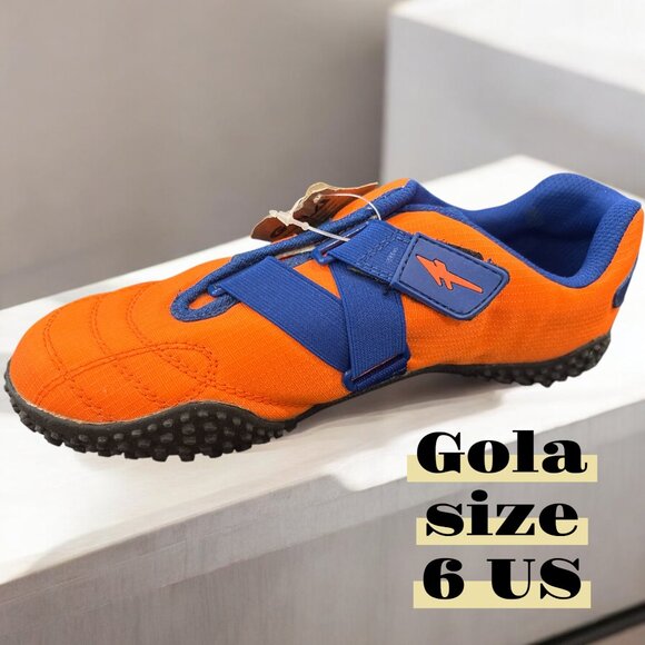 Gola | Shoes | New Gola Size 6 Us Neon Orange With Blue Trim | Poshmark